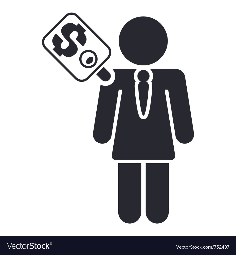 Corruption icon Royalty Free Vector Image - VectorStock