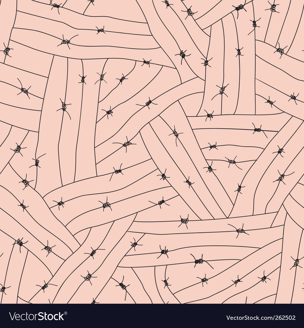 Barbed seamless pattern Royalty Free Vector Image