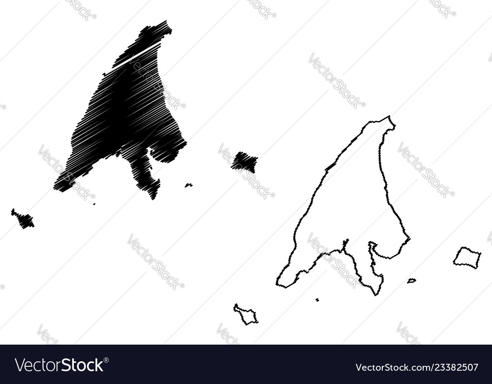 Labuan map Royalty Free Vector Image - VectorStock