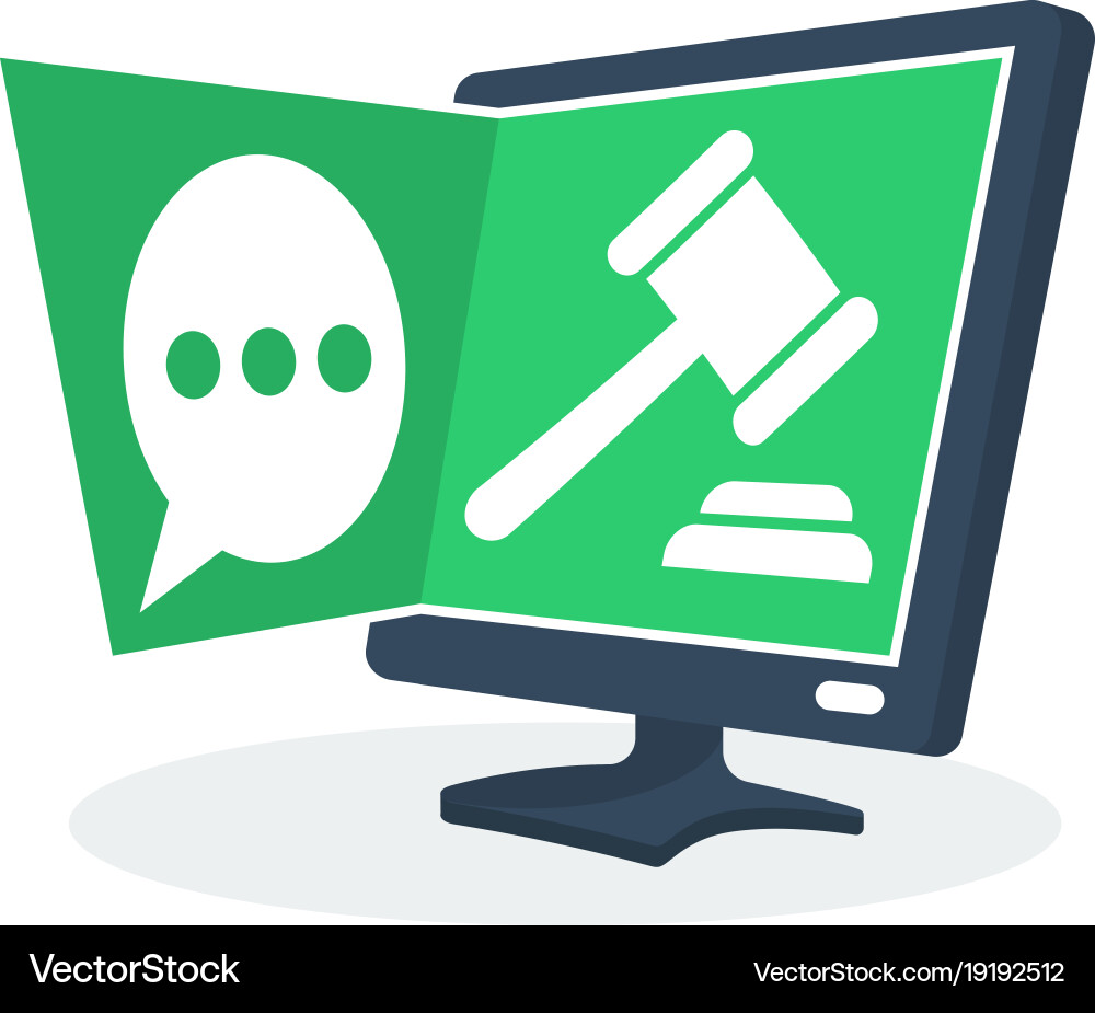 Logo icon for digital business Royalty Free Vector Image