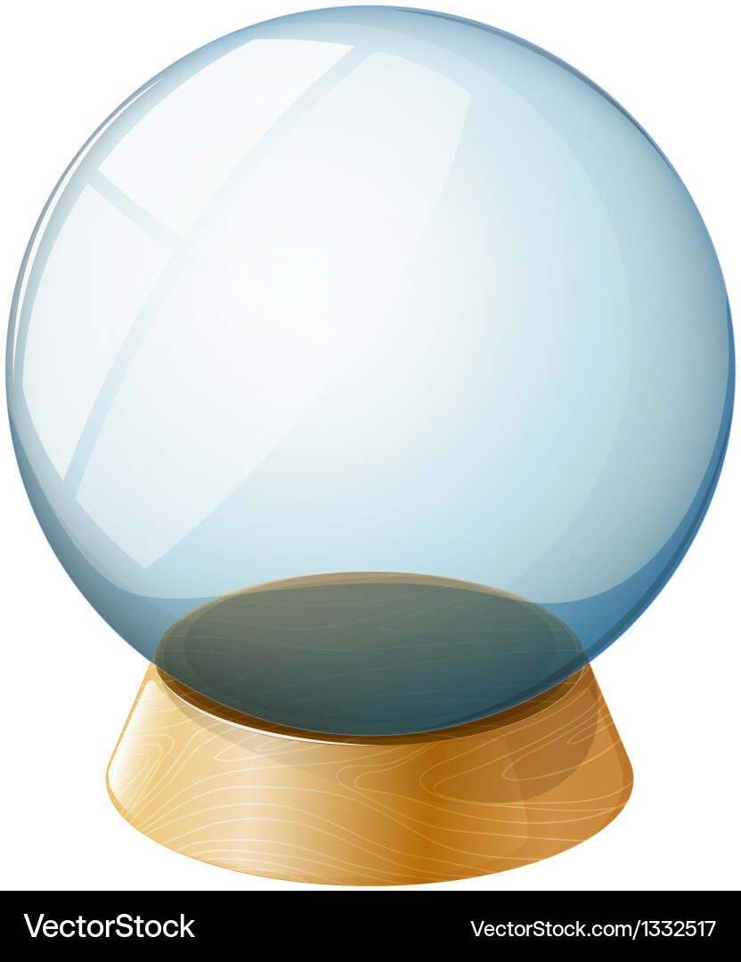 A transparent dome Royalty Free Vector Image - VectorStock