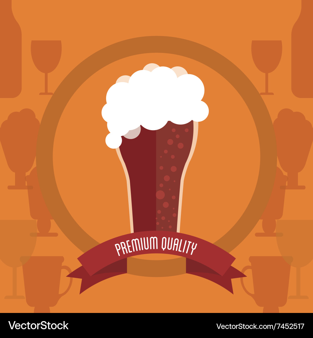 Beer icon design Royalty Free Vector Image - VectorStock