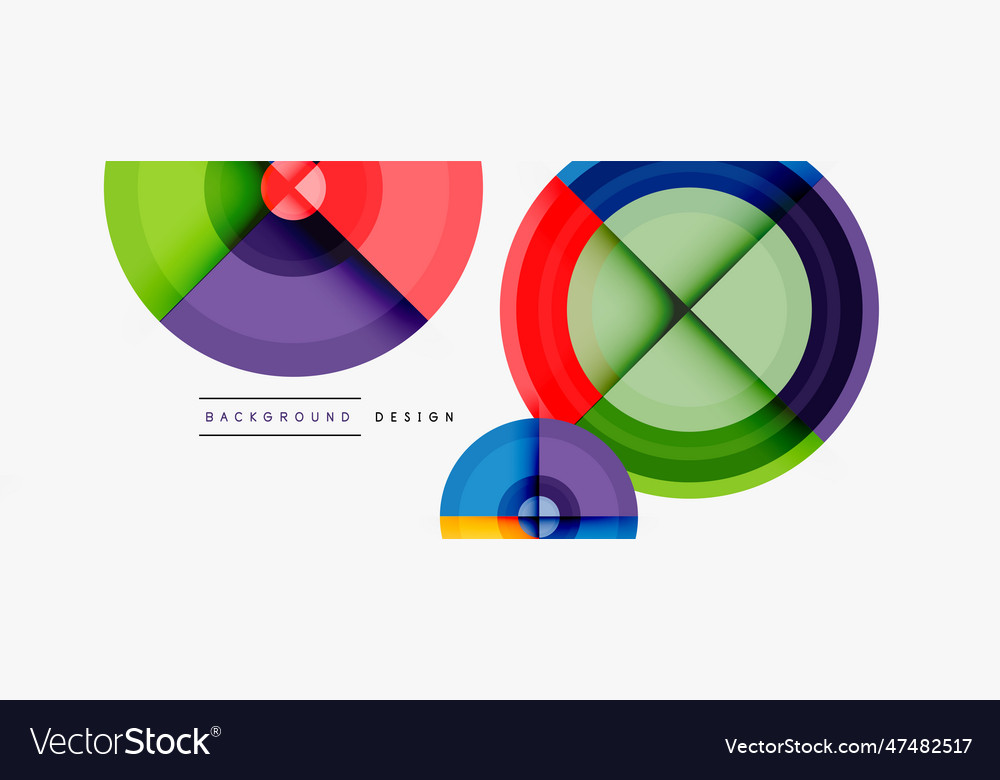 Circle pattern background abstract backgrounds Vector Image