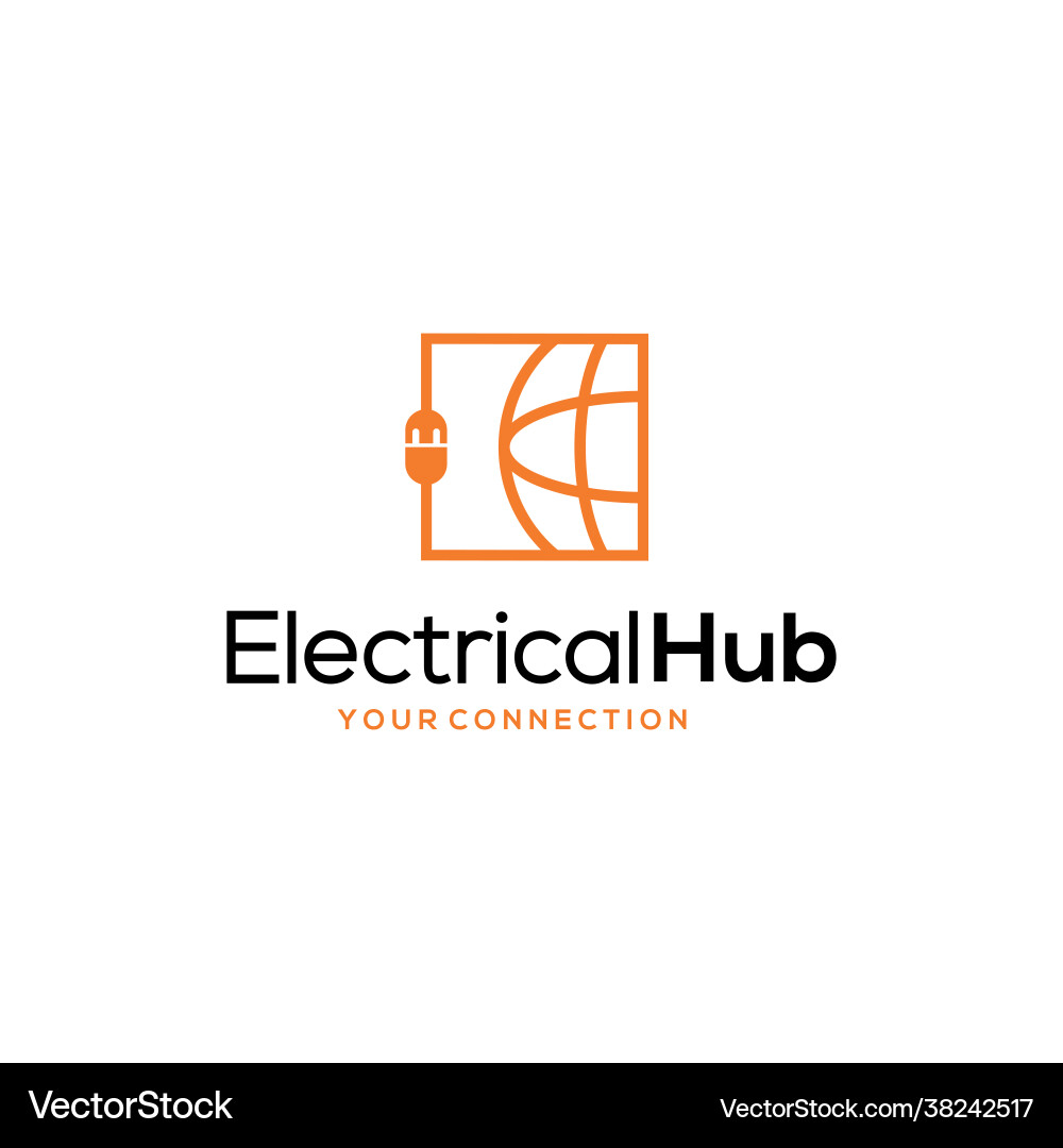 Modern and unique electric company logo design 22 Vector Image