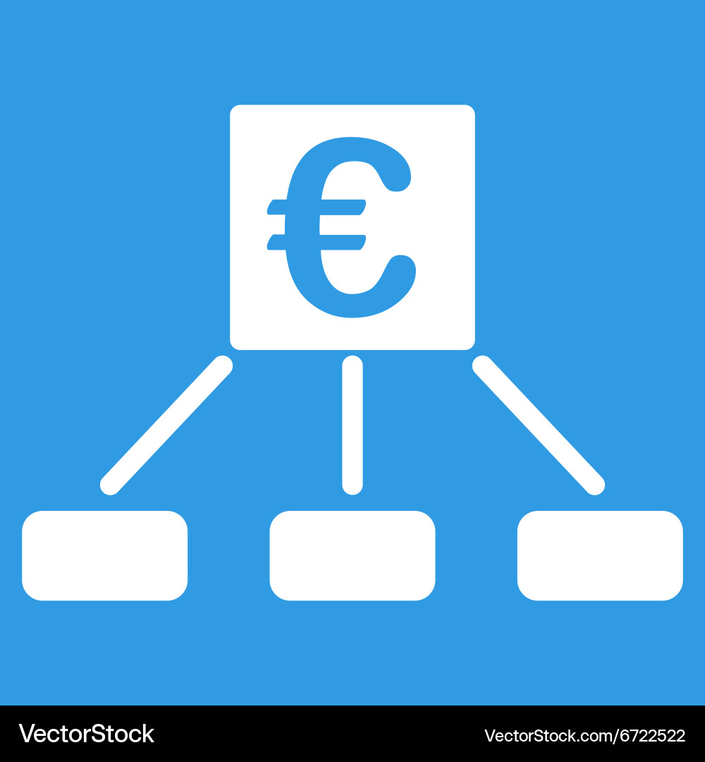 Euro money payment icon Royalty Free Vector Image