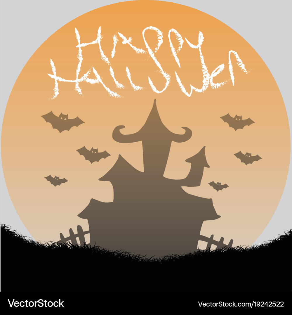 Happy halloween Royalty Free Vector Image - VectorStock