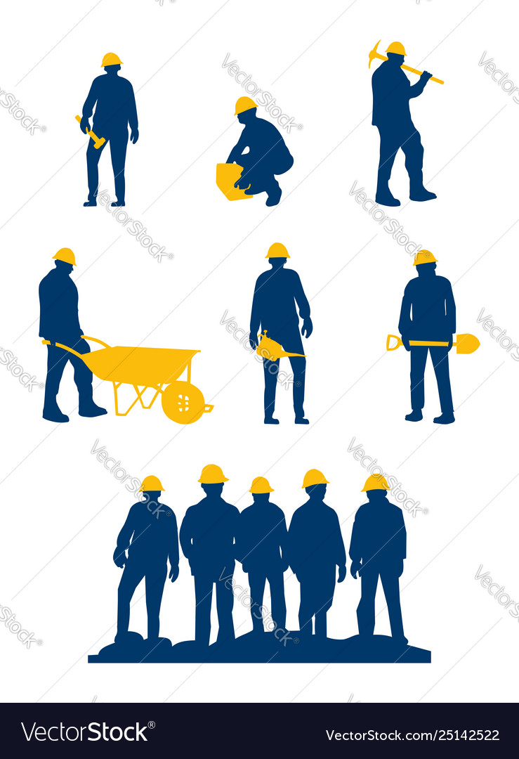 Workers Royalty Free Vector Image - VectorStock