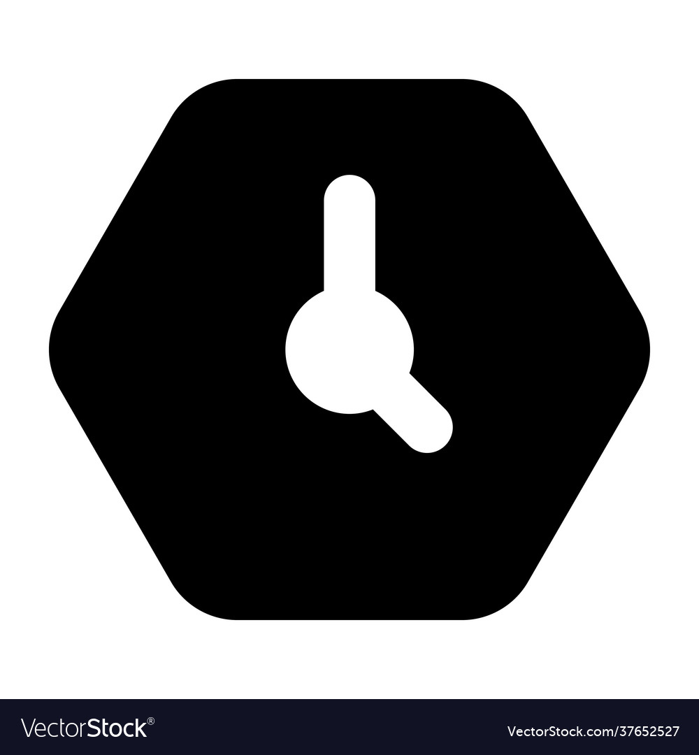 Electronic clock Royalty Free Vector Image - VectorStock