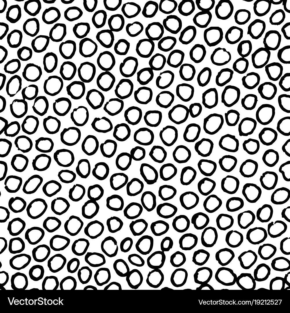 Irregular bubbles pattern Royalty Free Vector Image