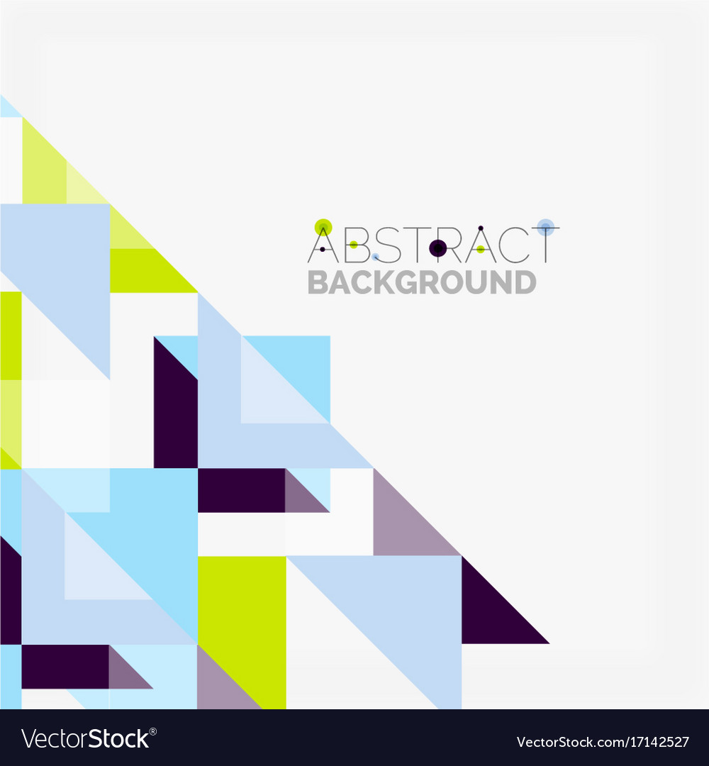 Triangle pattern design background Royalty Free Vector Image