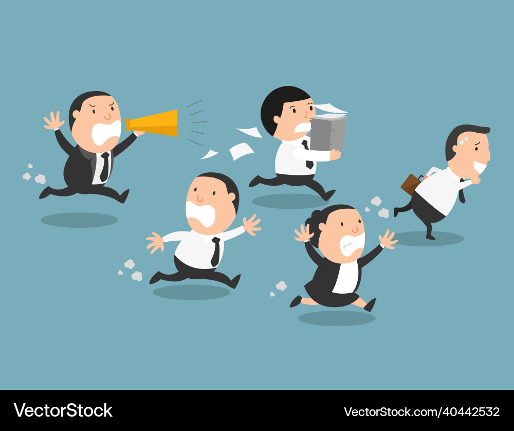 Bad Boss Cartoon