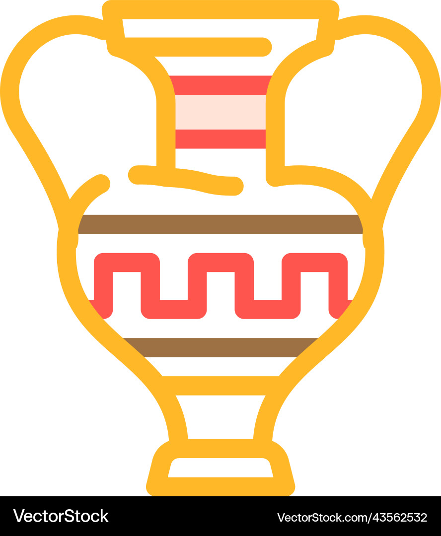 Olive oil jug color icon Royalty Free Vector Image