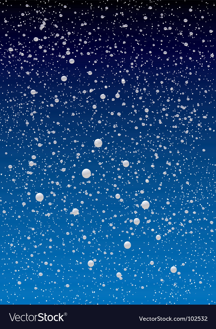 Snowflake sky Royalty Free Vector Image - VectorStock