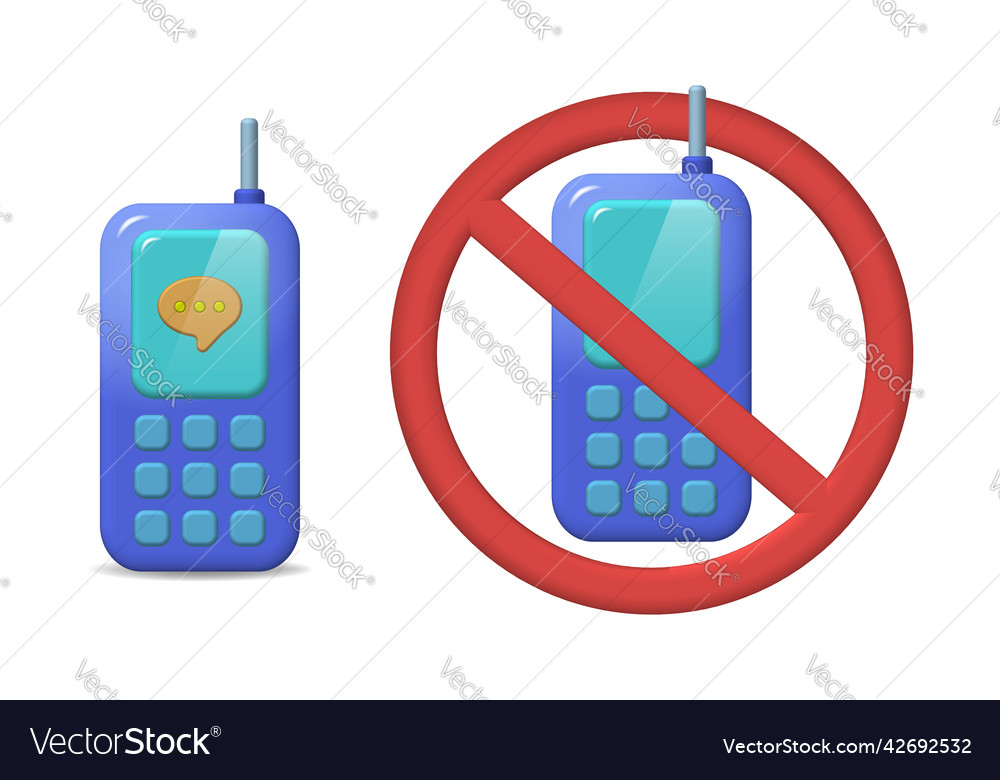 Volumetric cartoon push-button stylistic Vector Image Volumetric cartoon push-button stylistic Vector Image