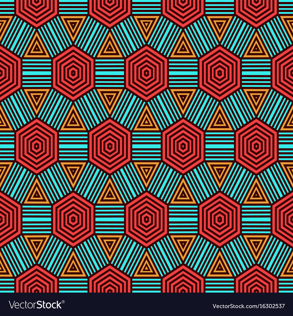 Geometric pattern Royalty Free Vector Image - VectorStock