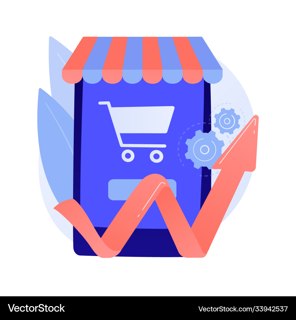 Promote your business abstract concept Royalty Free Vector