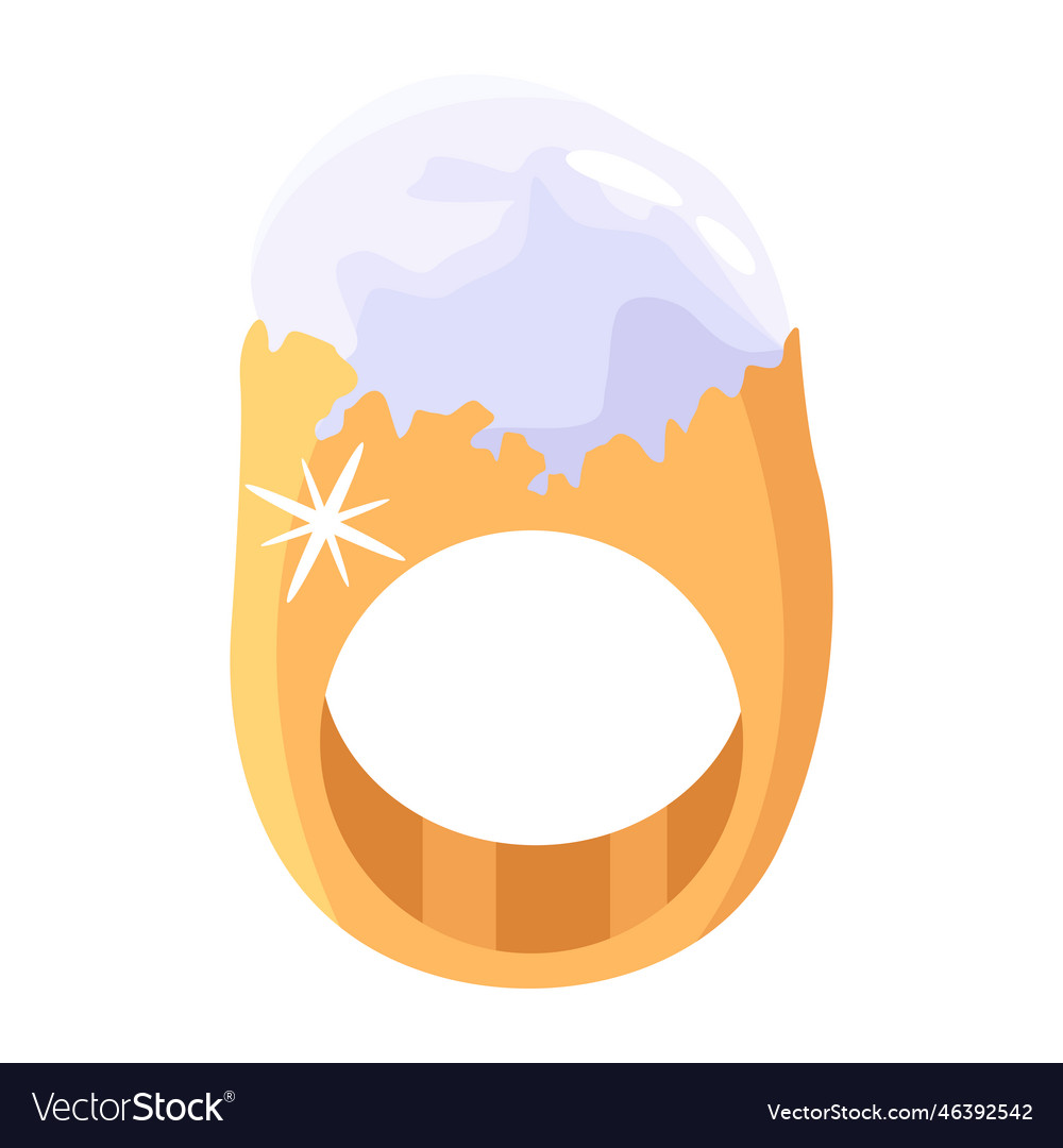 Rough ring Royalty Free Vector Image - VectorStock