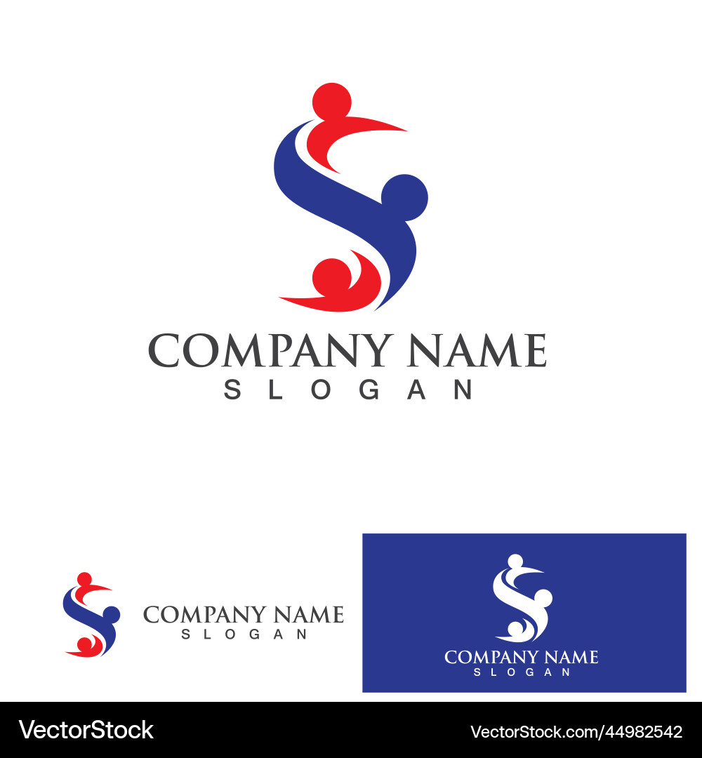 S letter logo design Royalty Free Vector Image