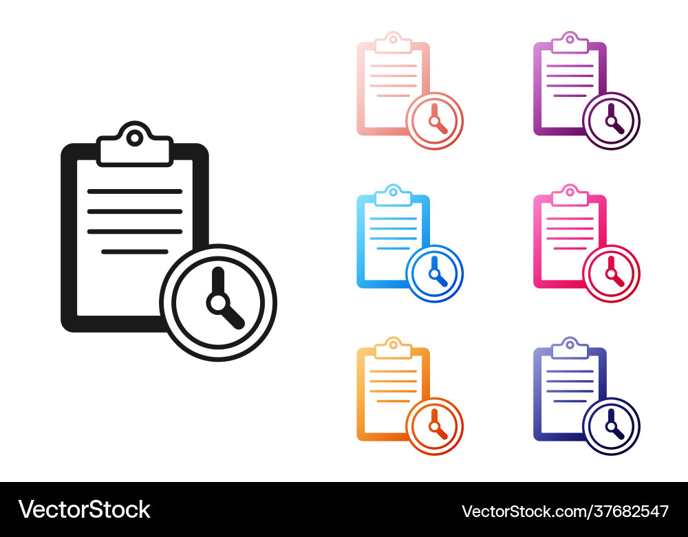 Black sport training program or fitness plan icon Vector Image