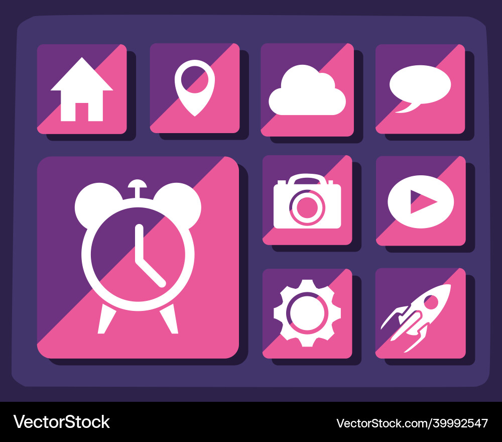 Great tech apps Royalty Free Vector Image - VectorStock