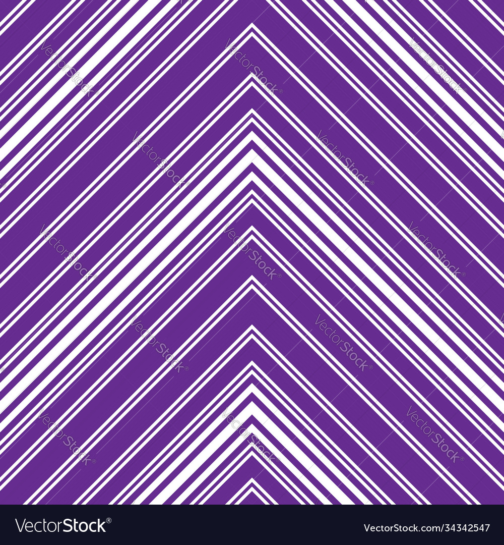 Purple chevron diagonal stripes seamless pattern Vector Image