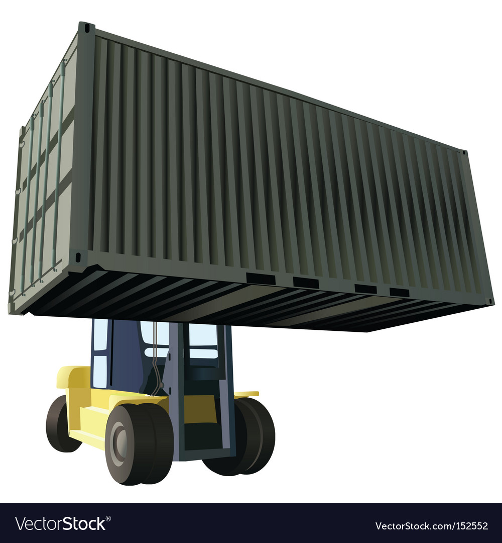 Container Royalty Free Vector Image - VectorStock