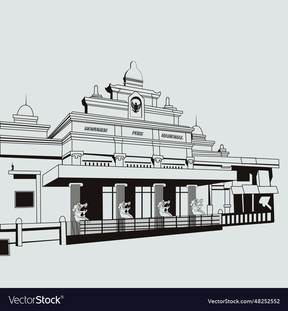 Monument Royalty Free Vector Image - VectorStock