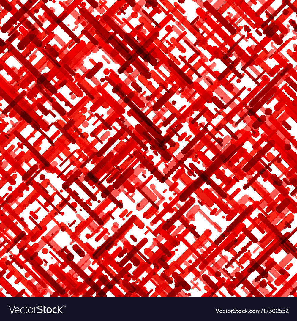 Red abstract pattern on white background Vector Image