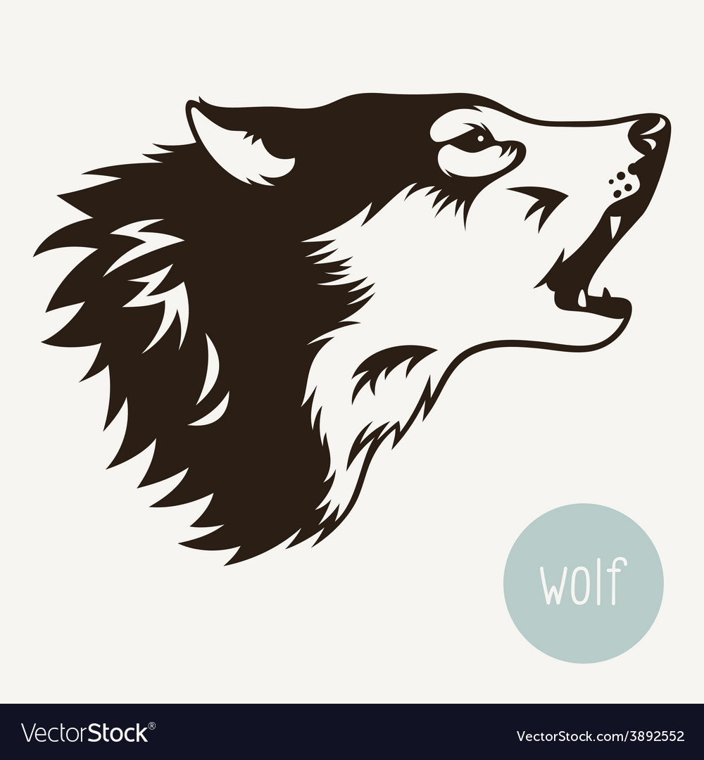 Wolf Royalty Free Vector Image - VectorStock