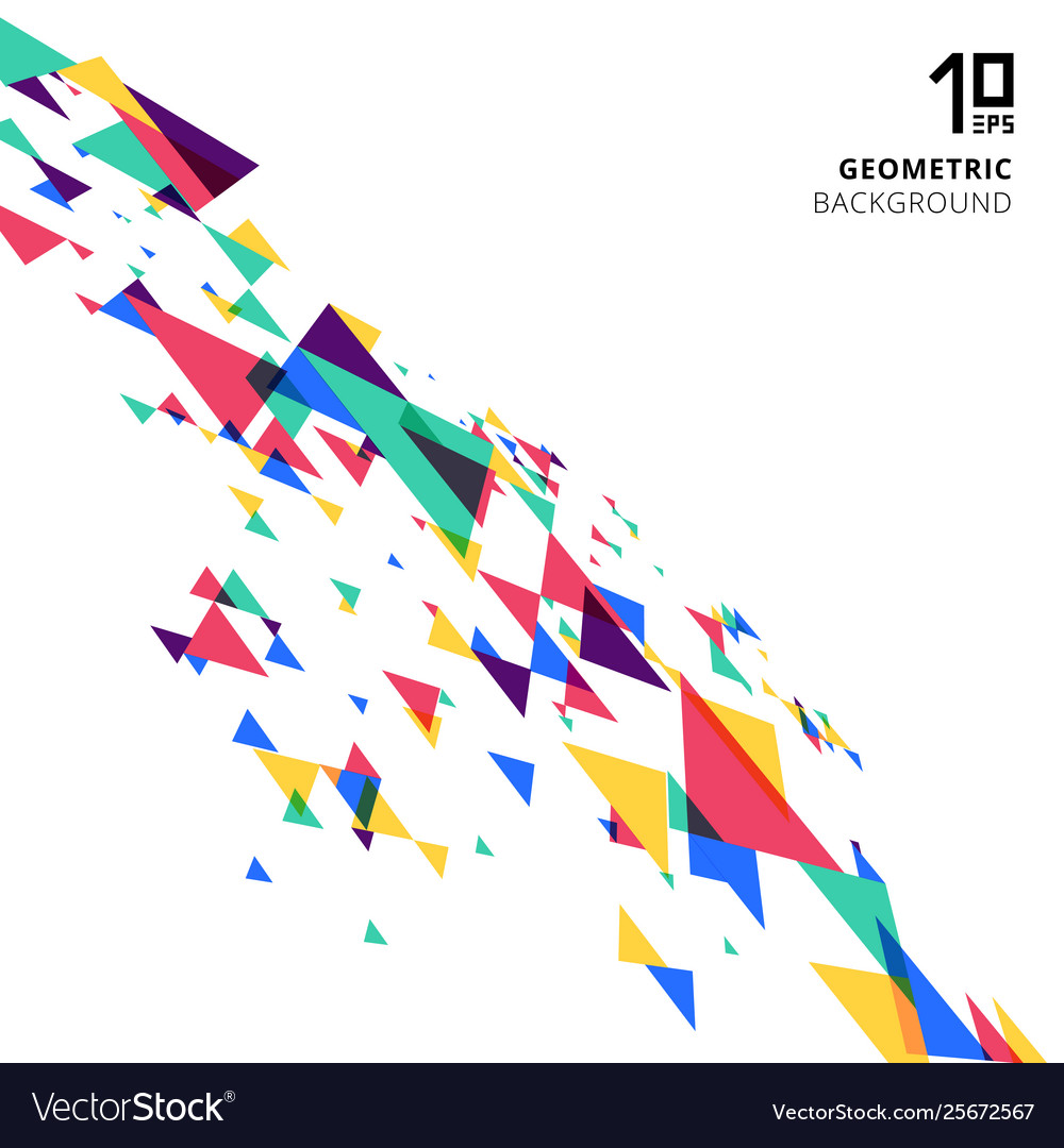 Abstract element colorful and creative modern Vector Image