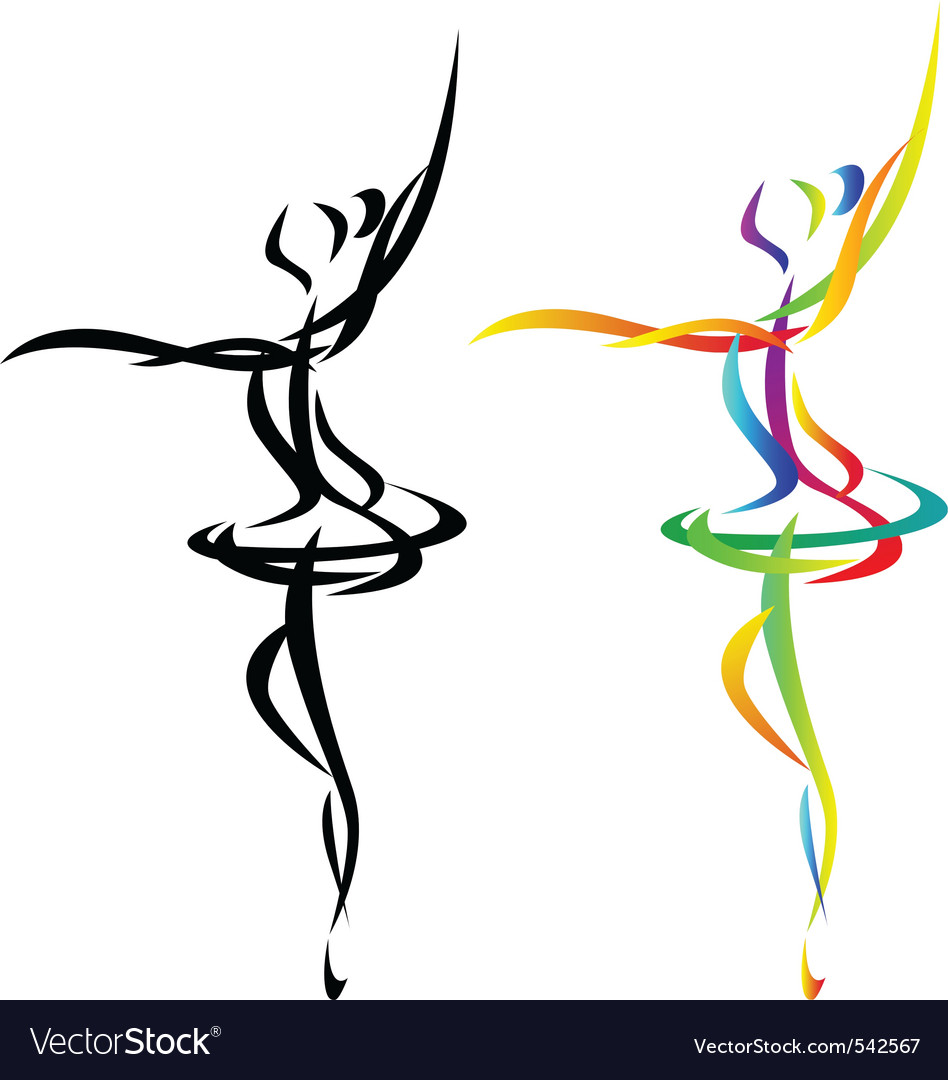 Ballet dancer Royalty Free Vector Image - VectorStock