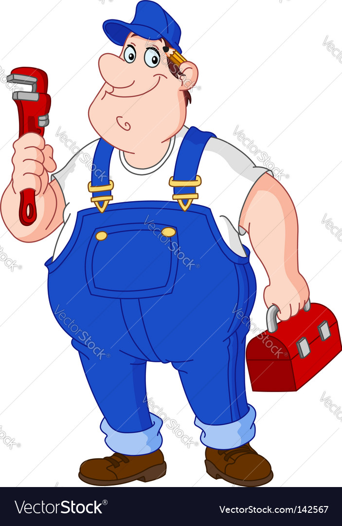 Plumber Royalty Free Vector Image - VectorStock