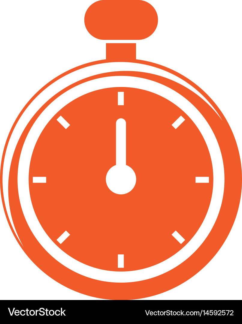 Chronometer device icon Royalty Free Vector Image