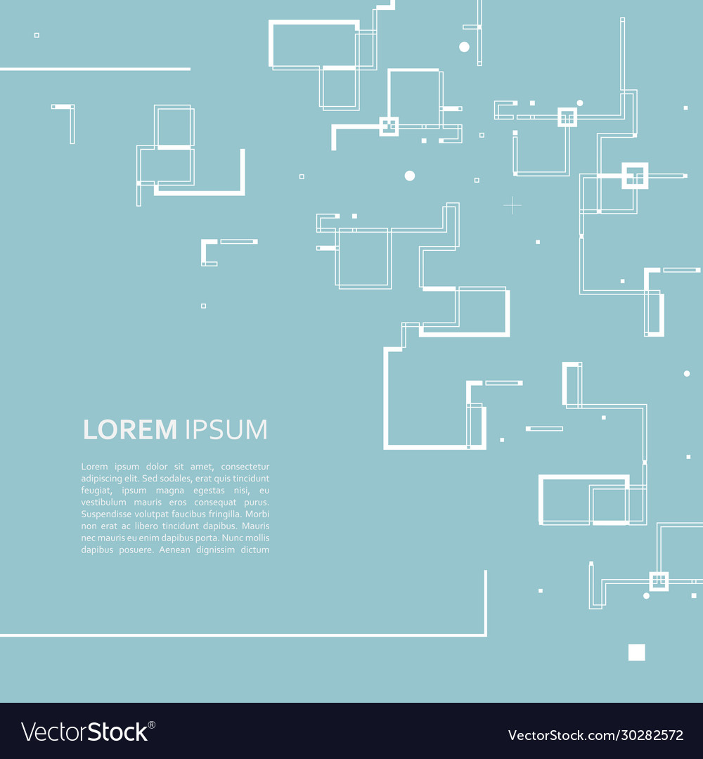 Geometric abstract pattern design Royalty Free Vector Image