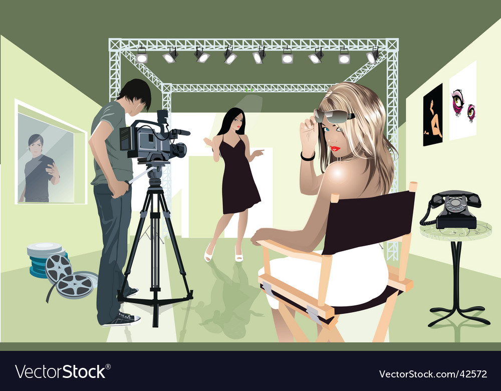 Studio Royalty Free Vector Image - VectorStock