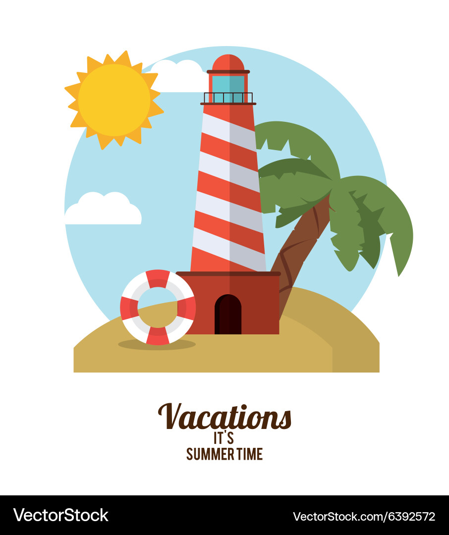 Vacations and travel design Royalty Free Vector Image
