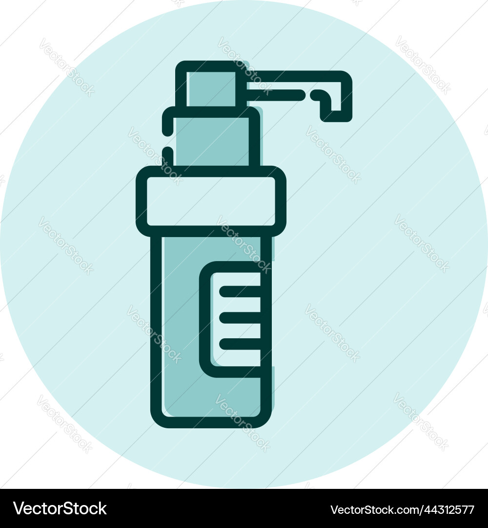 Medical spray on a white background Royalty Free Vector