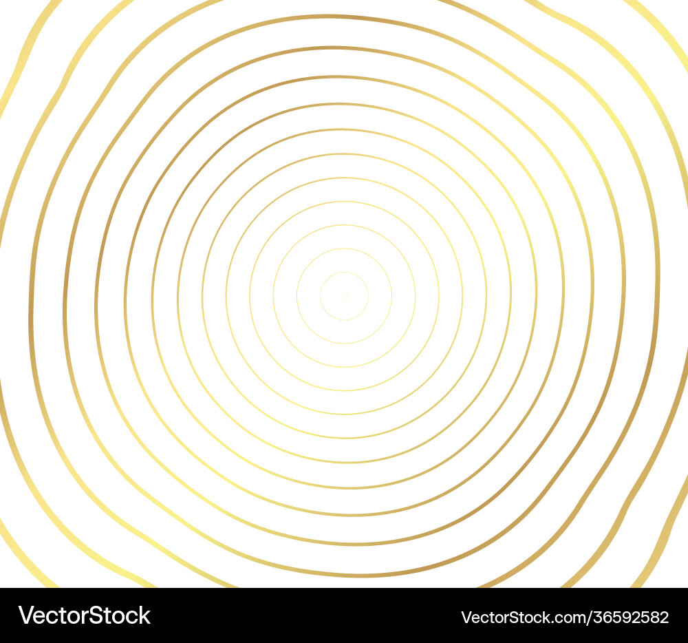 Abstract gold luxurious color circle halftone Vector Image