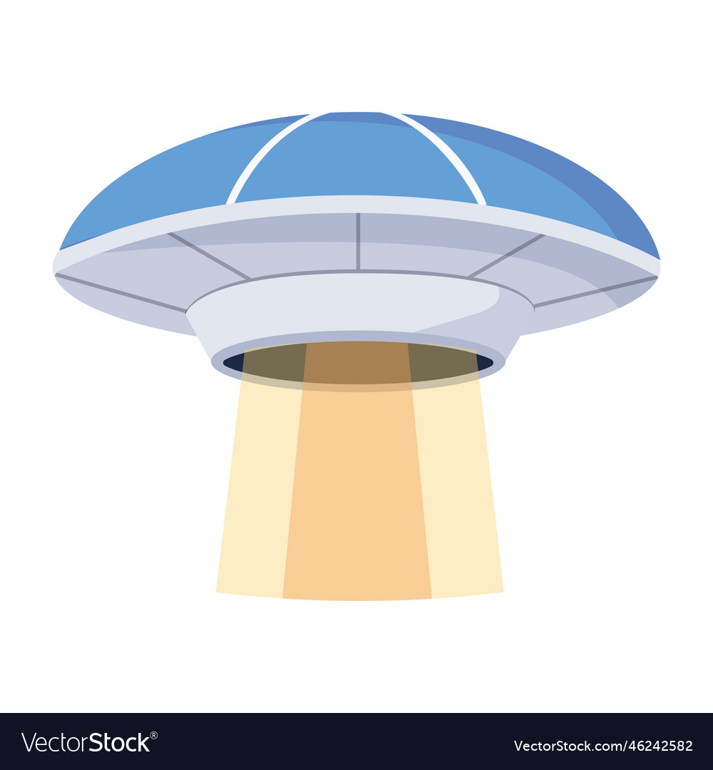 Alien spaceship Royalty Free Vector Image - VectorStock