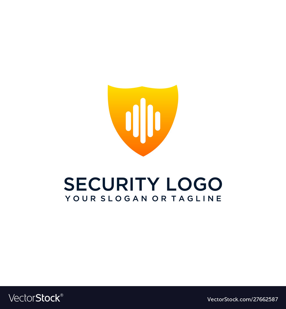 Security logo Royalty Free Vector Image - VectorStock