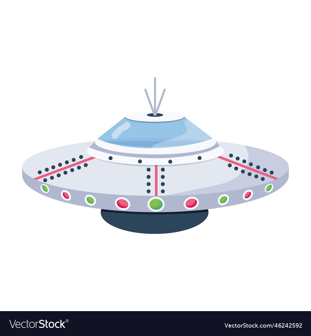 Alien ship Royalty Free Vector Image - VectorStock