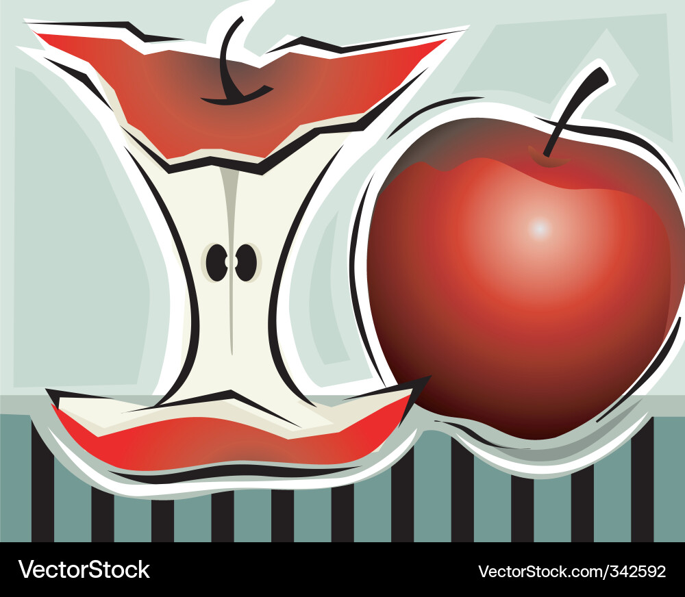 Apple Royalty Free Vector Image - VectorStock