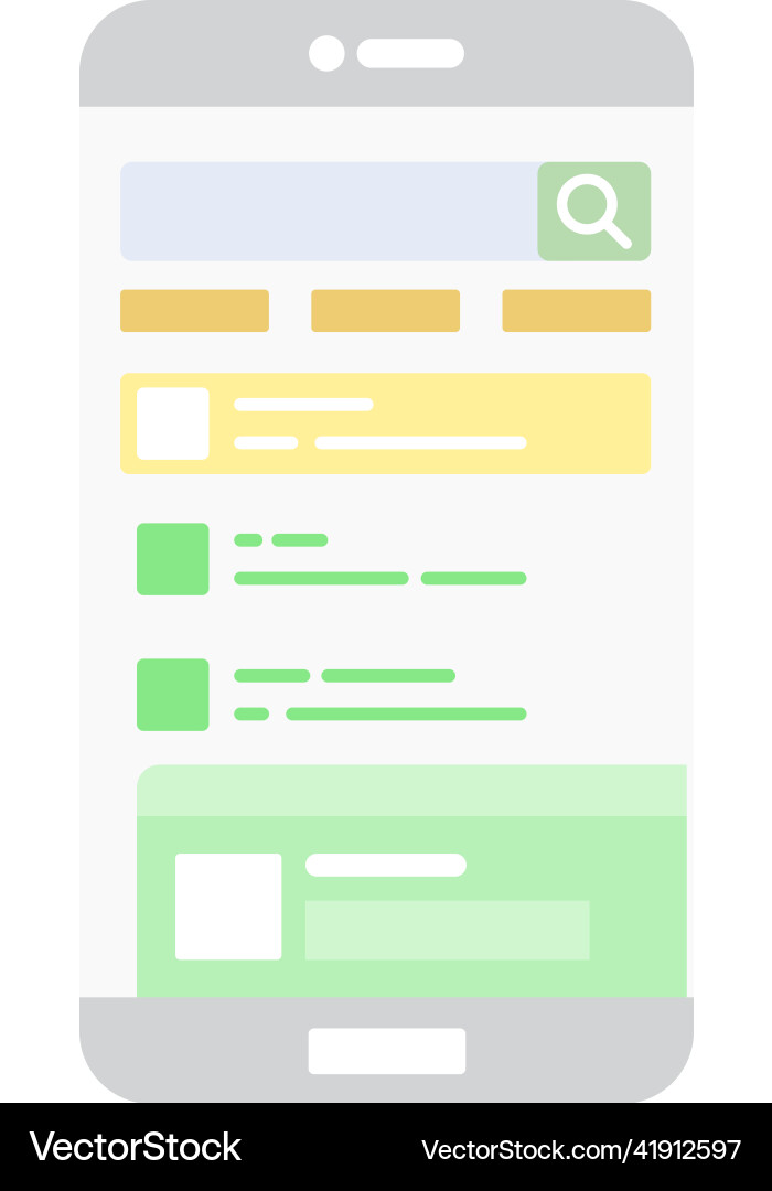 Mobile phone credit data report icon Royalty Free Vector