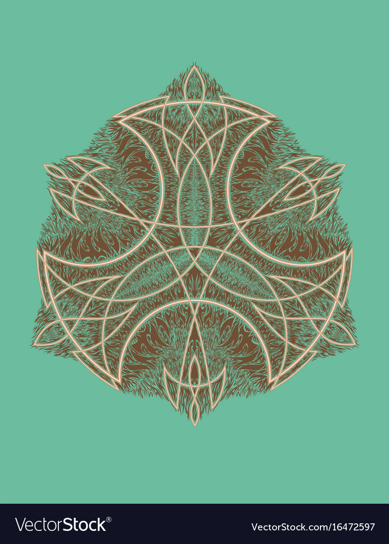 Oriental pattern Royalty Free Vector Image - VectorStock