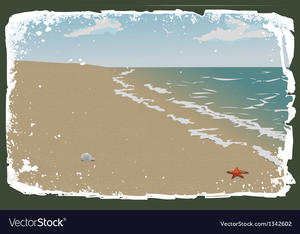 Beach Royalty Free Vector Image - VectorStock