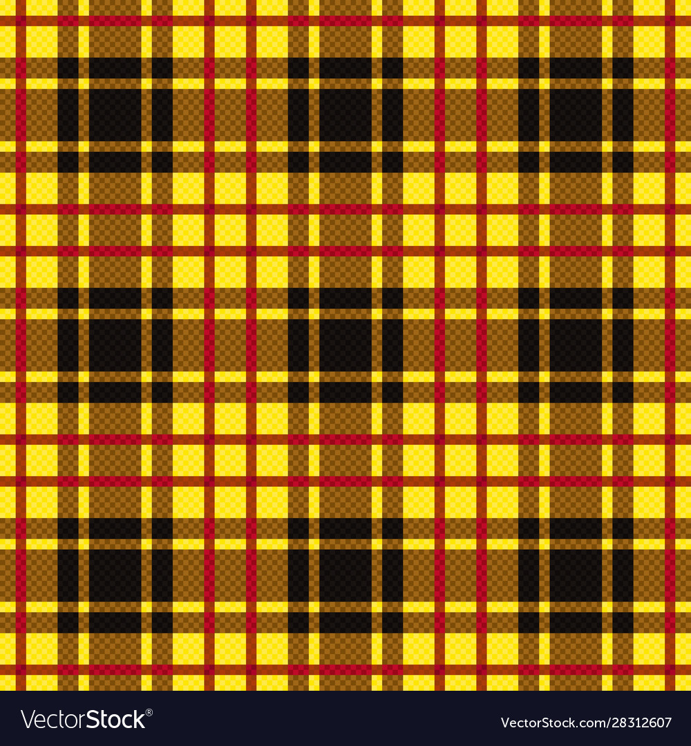 Tartan seamless contrast rectangular texture Vector Image
