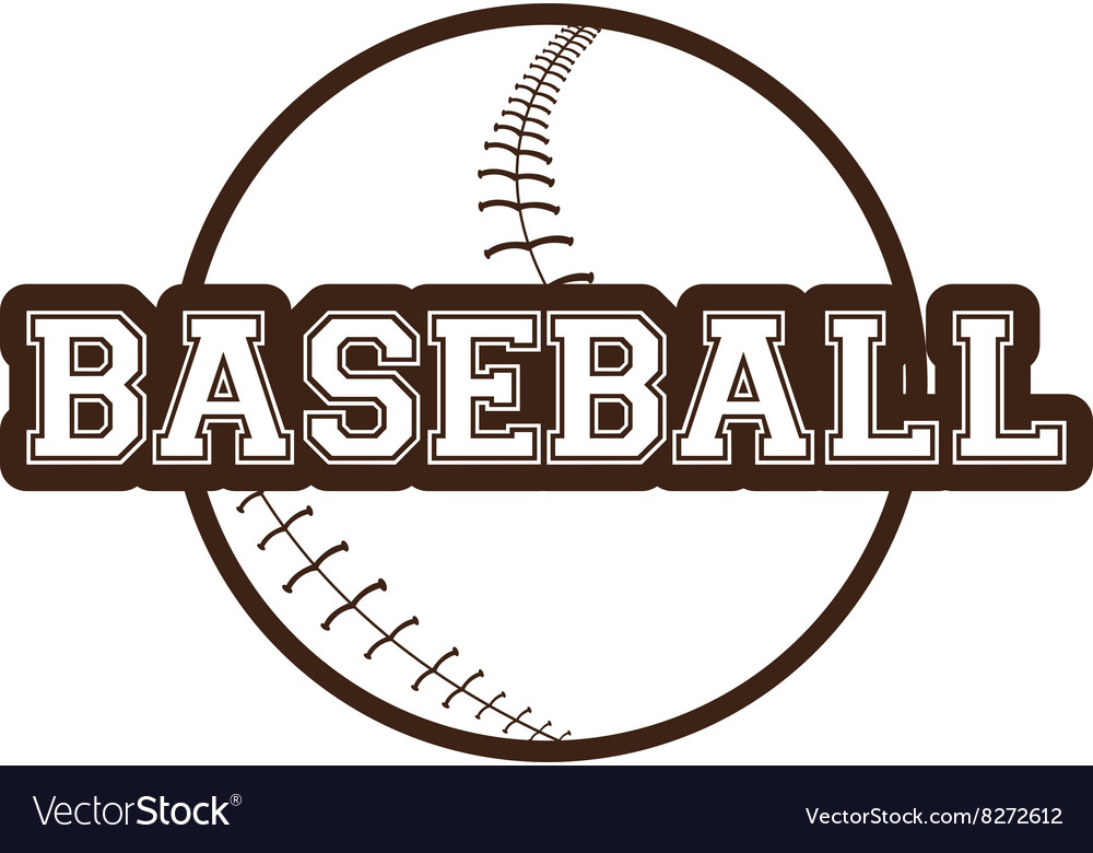 Baseball Royalty Free Vector Image - VectorStock