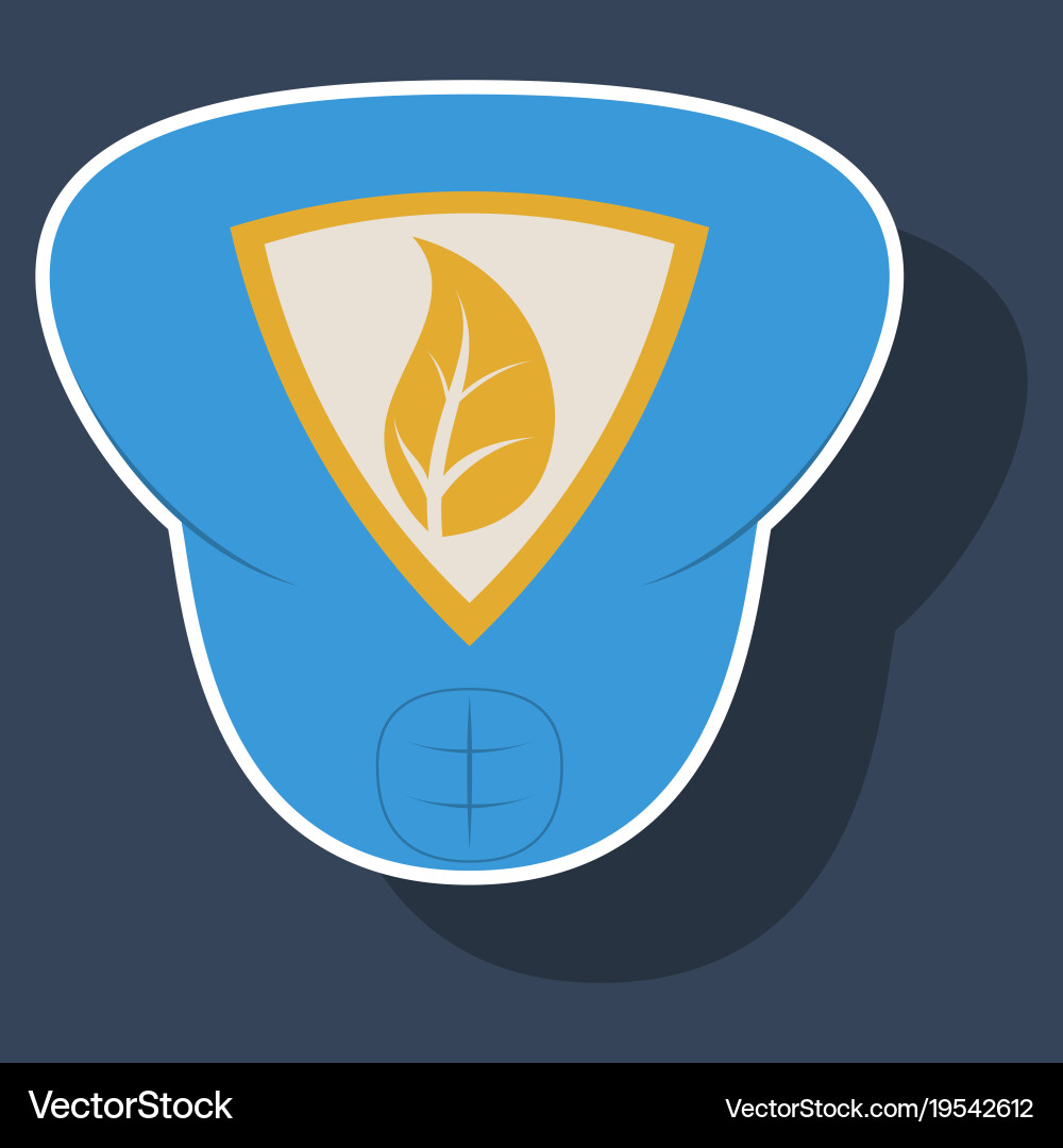 Superhero color sticker badges emblems logos Vector Image