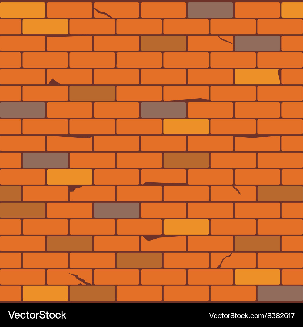Brick wall background Royalty Free Vector Image