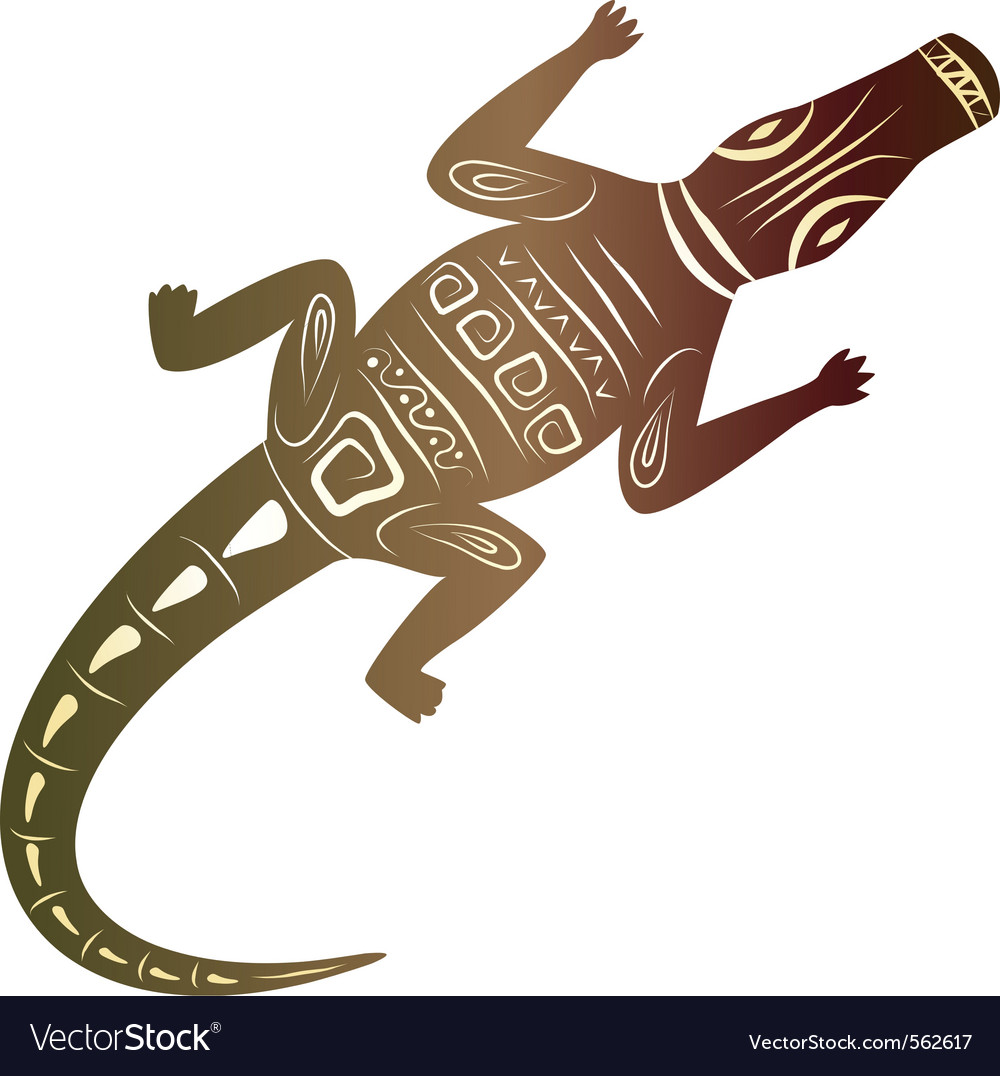 Crocodile Royalty Free Vector Image - VectorStock Crocodile Royalty Free Vector Image - VectorStock